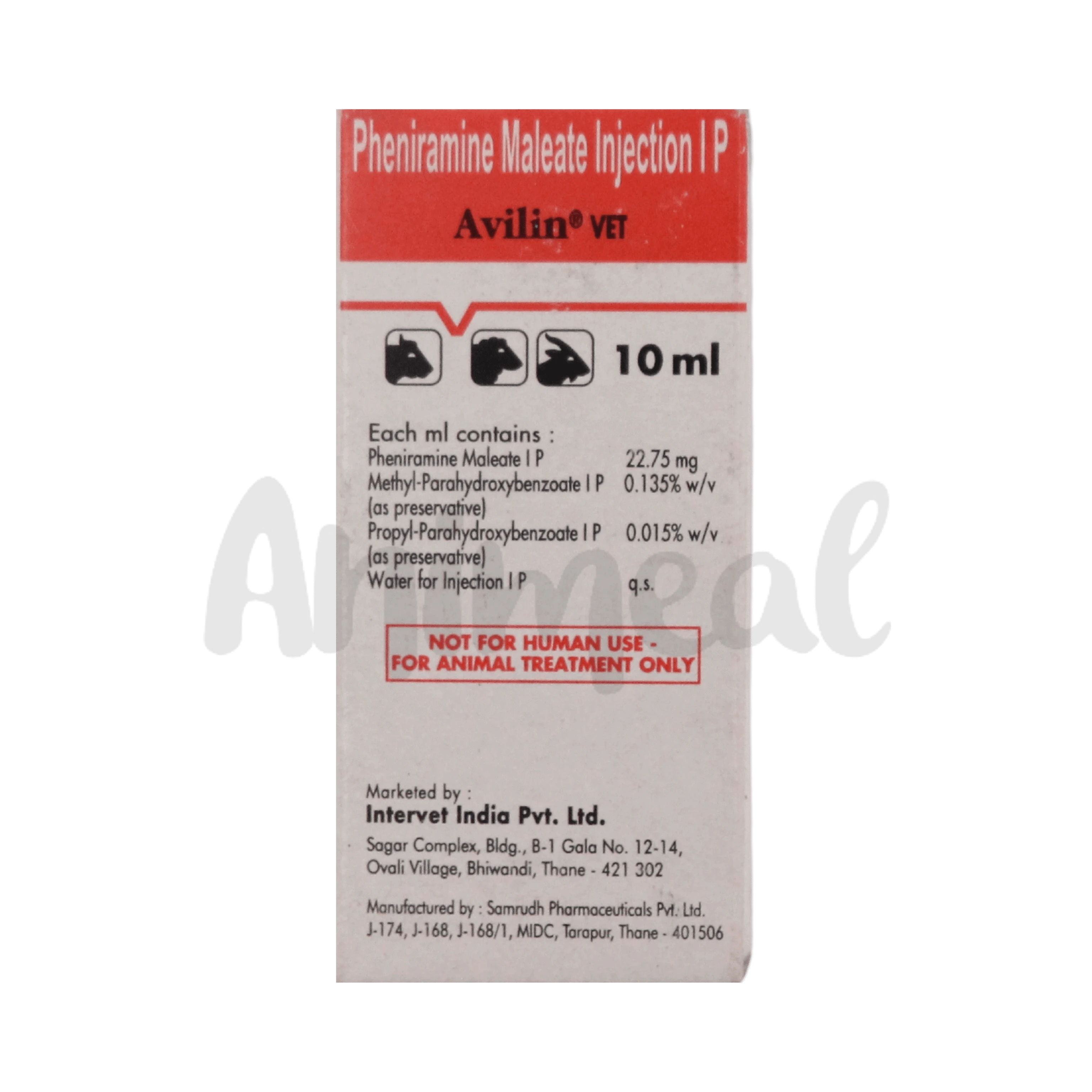 AnimealAVILIN INJ (S) - Upto 15% Off - Animeal